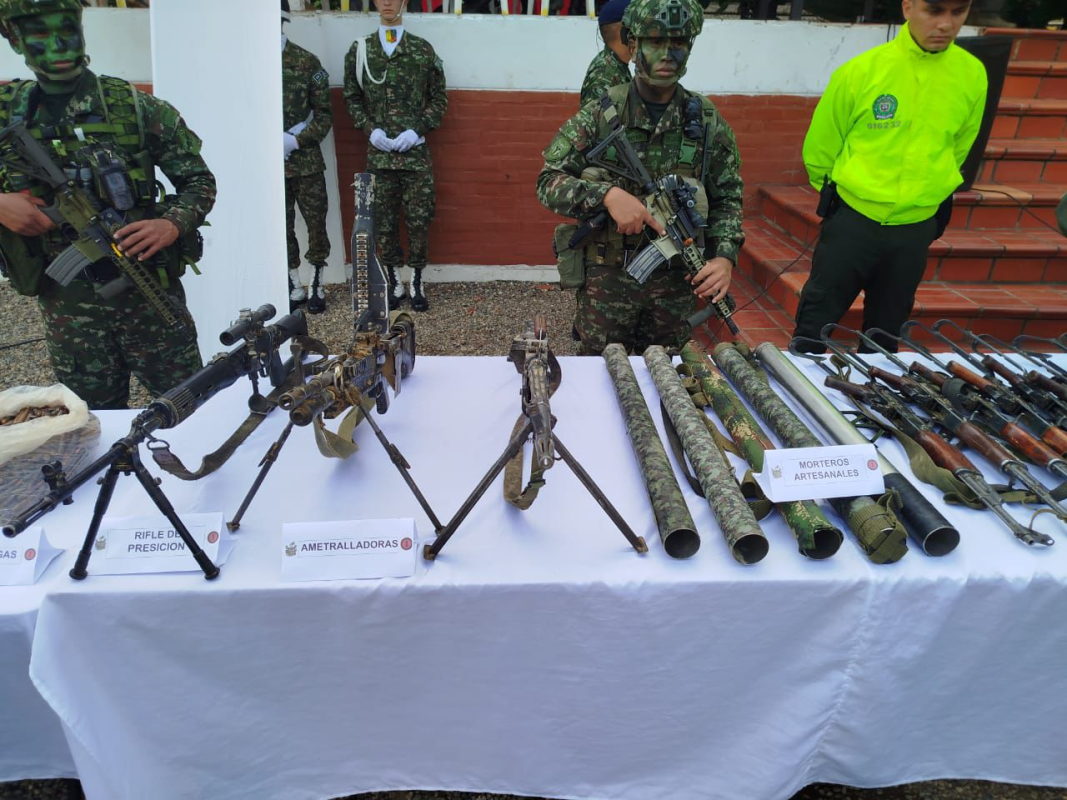 84 miembros de las FARC-EP se sometieron a la justicia en Tibú | Fuerza ...