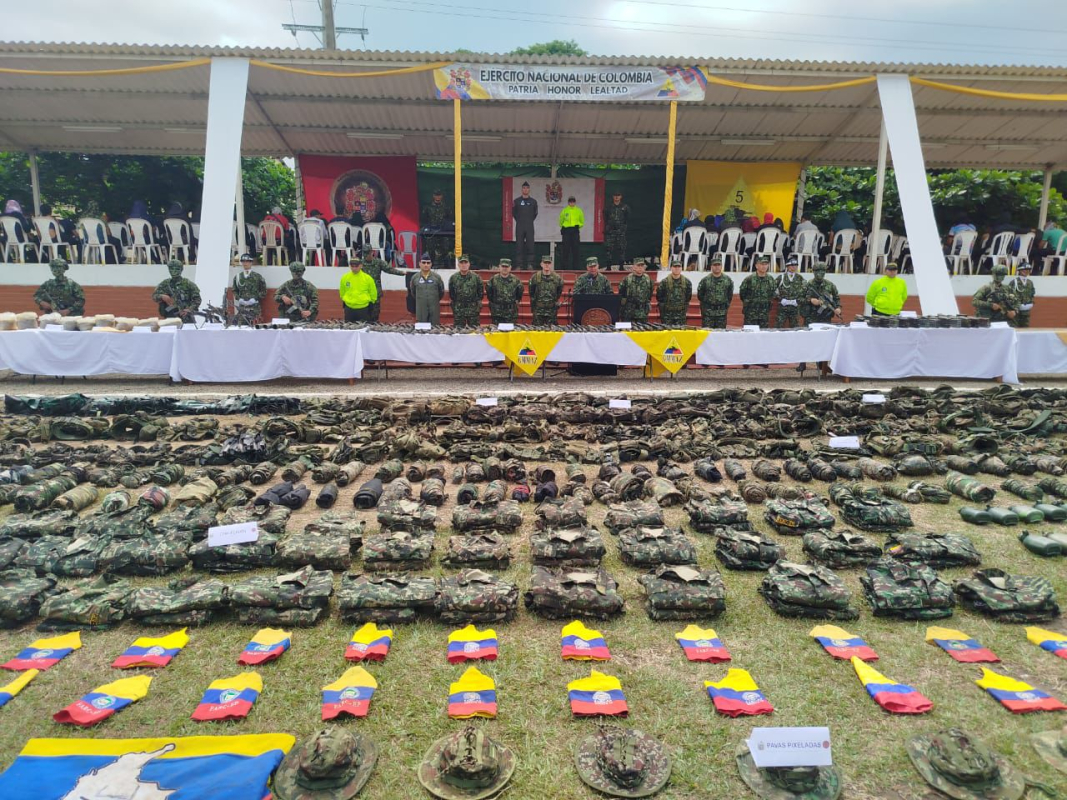 84 miembros de las FARC-EP se sometieron a la justicia en Tibú | Fuerza ...