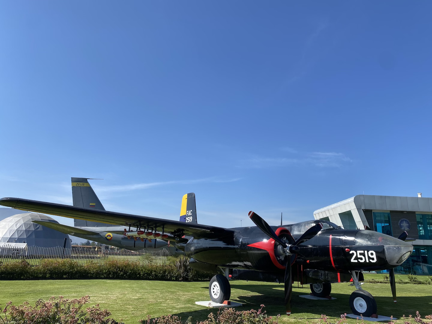 INVADER B-26 FAC 2519 | Museo Aeroespacial Fuerza Aérea Colombiana